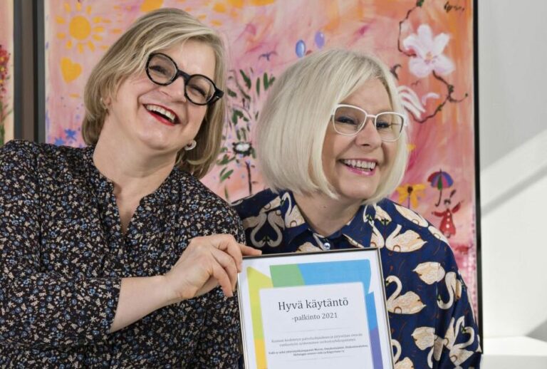 Hyvä käytäntö ‑palkinto iäkkäitä auttavalle verkostomallille - Talentia ...